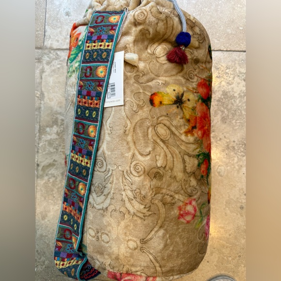 Johnny Was | Bedding | Rare Johnny Was Cozy Blanket With A Embroidered ...